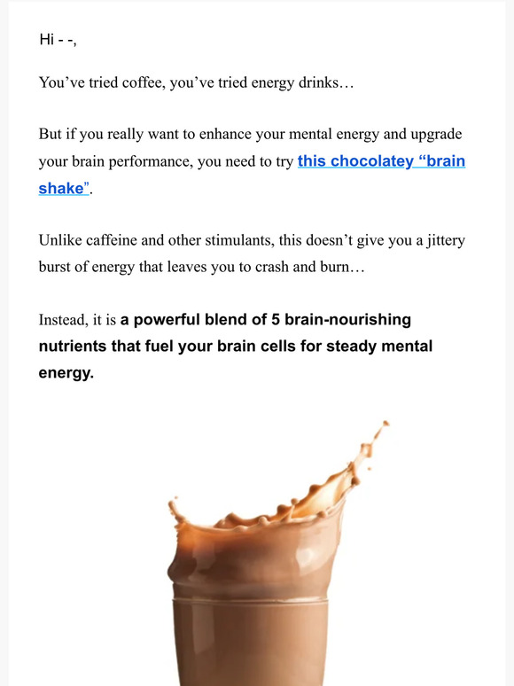 Healthy Holistic Living: Have you tried this chocolate “brain shake ...