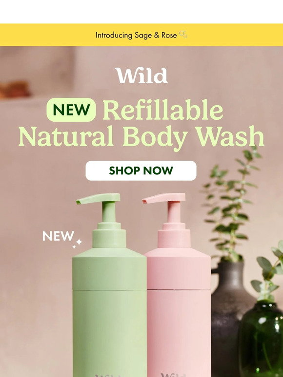 Wild: New Body Wash cases of your dreams inside here 👀 | Milled