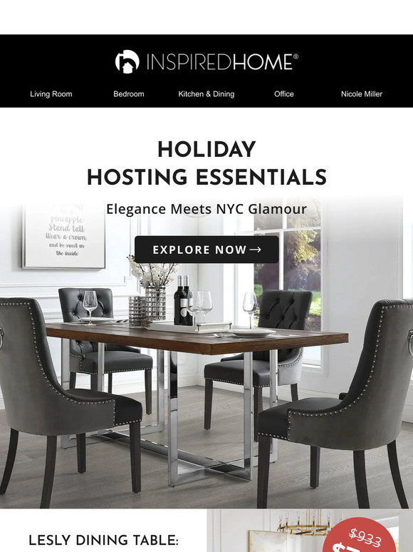 Inspired Home: Host in Style: Everything You Need for Memorable ...