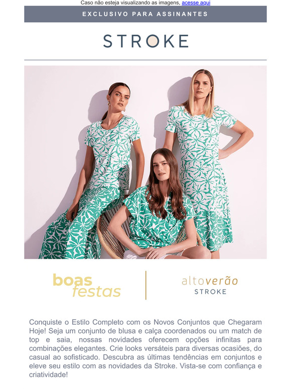 Stroke - Stroke - CPA: ﻿😍 Conquiste o Estilo Completo com os Novos ...