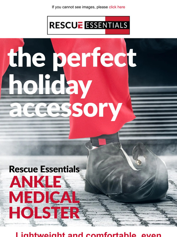 Rescue Essentials: Ankle Medical Holster: An everyday carry pouch that ...