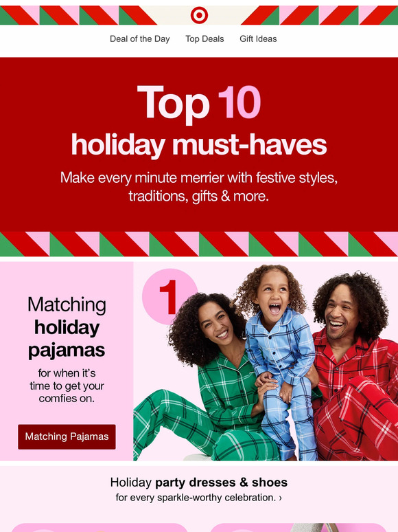 Target: Make it merry: Top 10 holiday must-haves 🎁 | Milled
