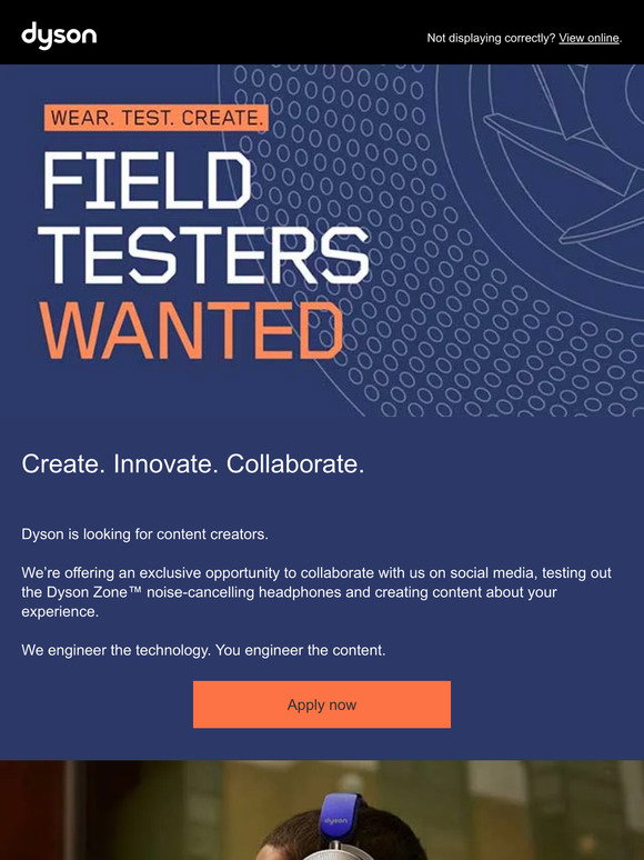 Dyson: Dyson Field Testers | Milled