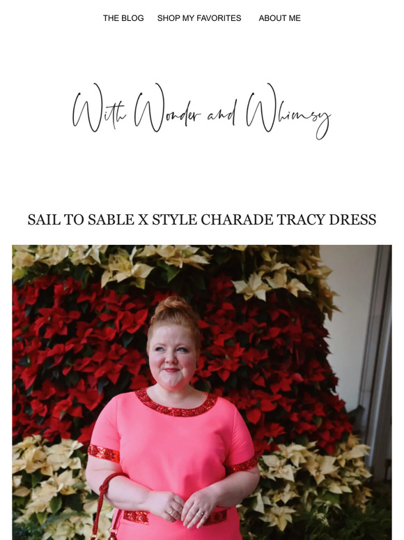 With Wonder and Whimsy: Sail to Sable x Style Charade Tracy Dress ...