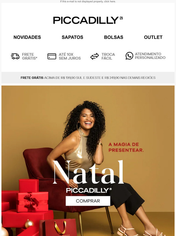 Piccadilly: 3 dicas de look para o NATAL ⚠️🎁 | Milled