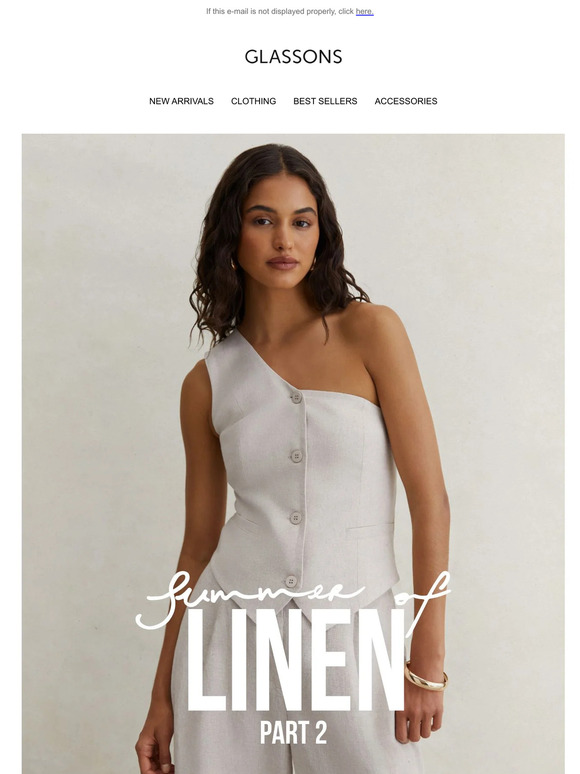 Glassons: Linen Lover Essentials | Milled