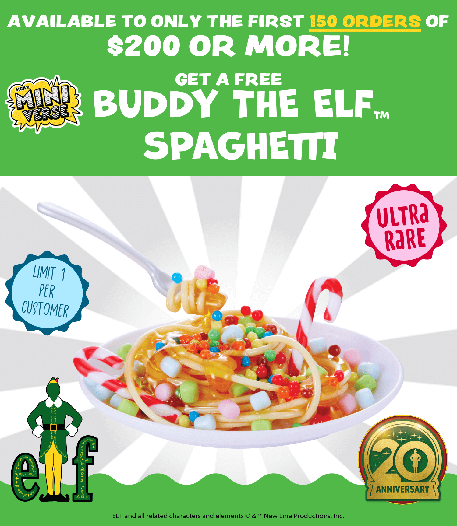 Little Tikes: Exclusive Access to Buddy The Elf by MGA's Miniverse ...