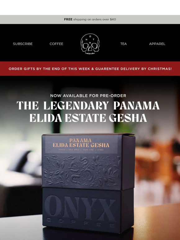 Onyx Coffee Lab: LIMITED PRE-ORDER: The Legendary Panama Elida Estate ...