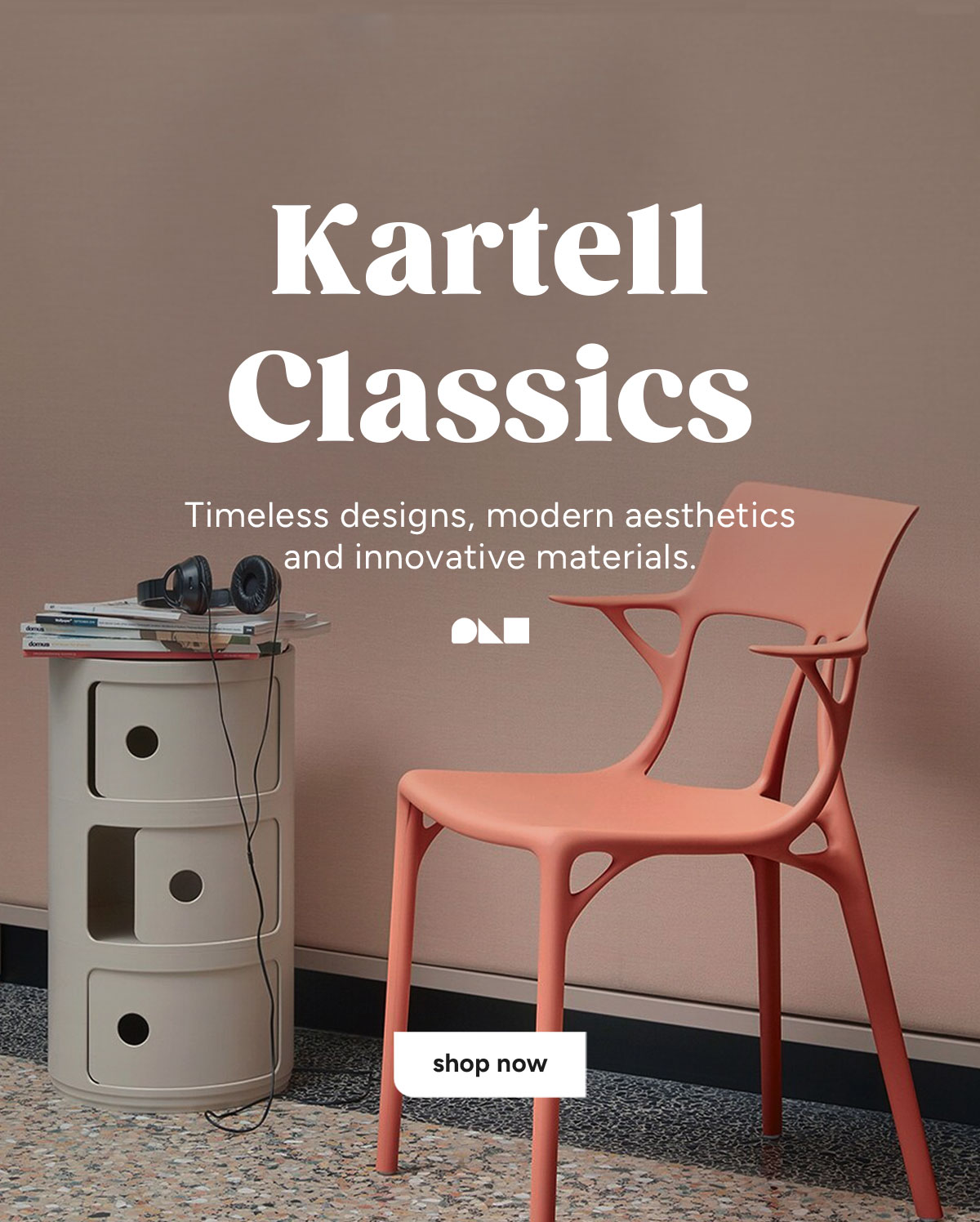 Utility Design: 🟣 Kartell | Timeless Designs, Modern Aesthetics | Milled