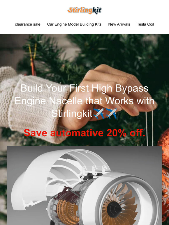 Stirlingkit: Build Your First High Bypass Engine Nacelle that Works ...