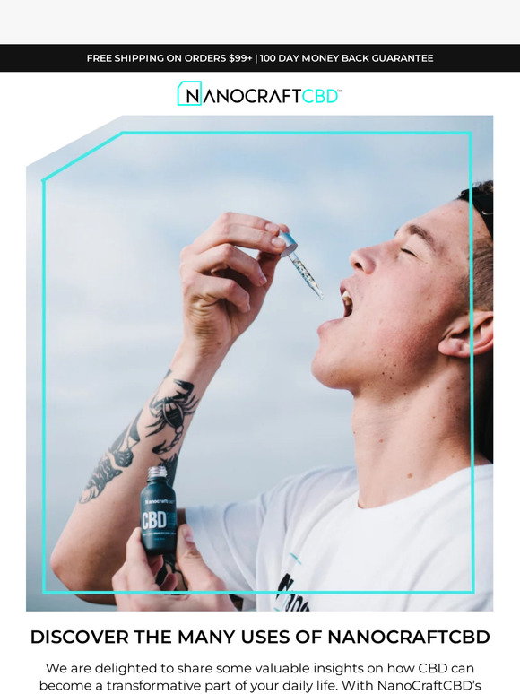 Nanocraft CBD: ☀️ Creating the Ultimate Daily Routine | Milled