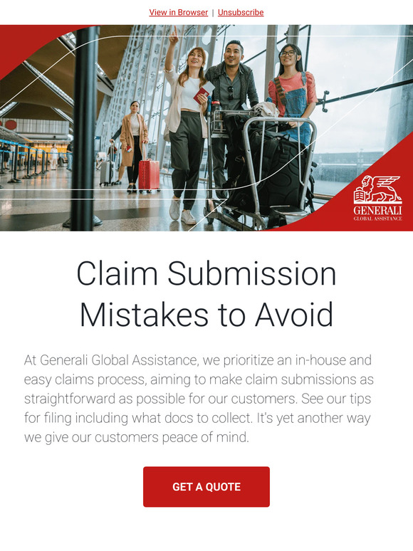 Generali Travel Insurance: 📍 Claims 101: Know before you go | Milled