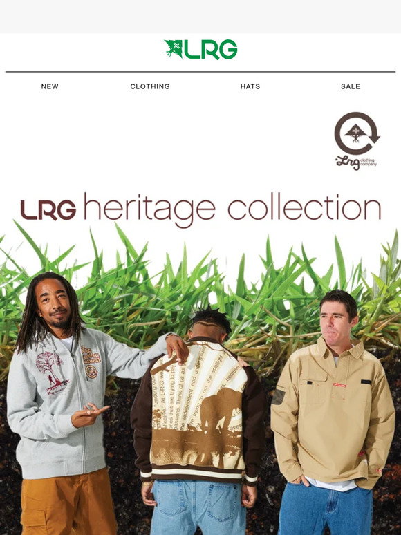 LRG Clothing: JUST DROPPED - Heritage Collection Part 3 | Milled