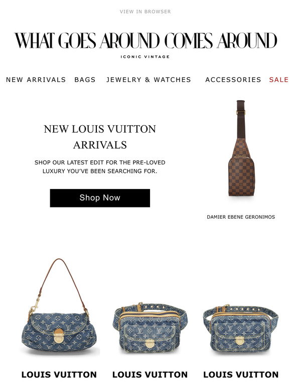 What Goes Around Comes Around: NEW Luxury to obsess over | Milled