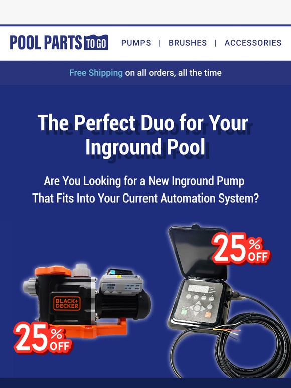 Pool Parts To Go: The Perfect Inground Pool Duo | Milled