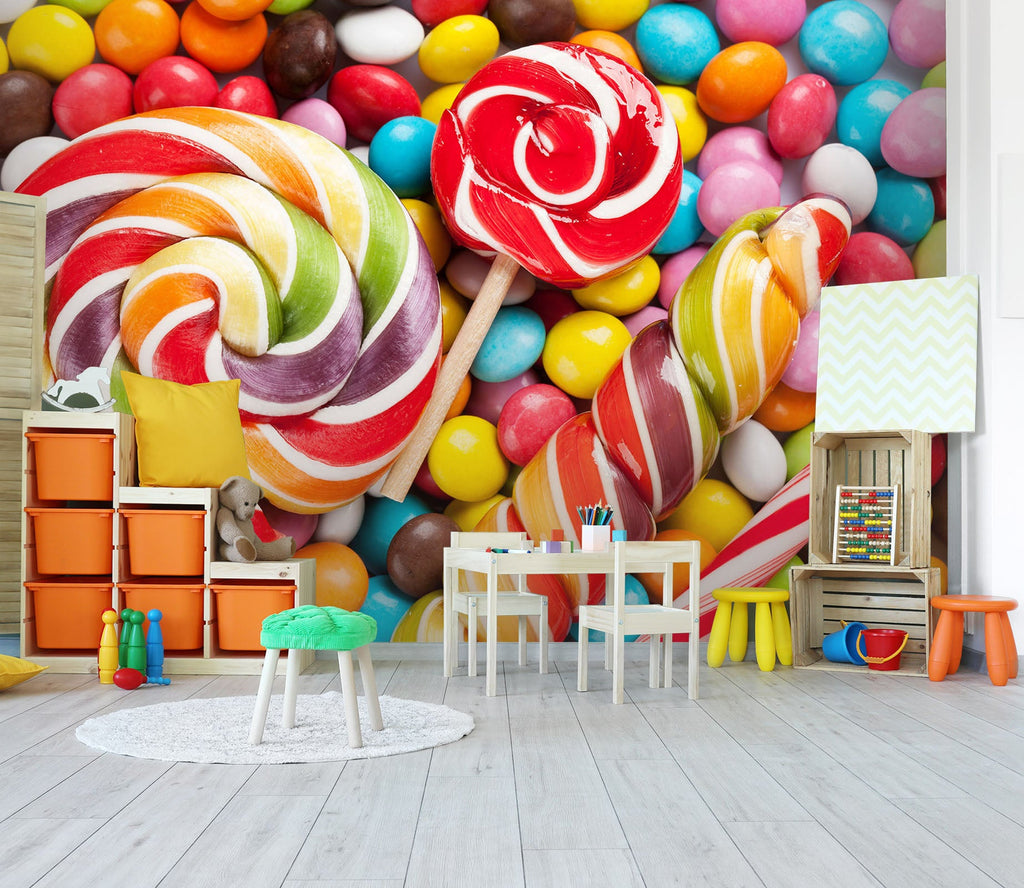 AJ Wallpaper: Brand New Candy Murals！transforming any space into a ...