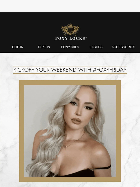 Foxy Locks: Celebrate Foxy Friday with us! 🦋 | Milled