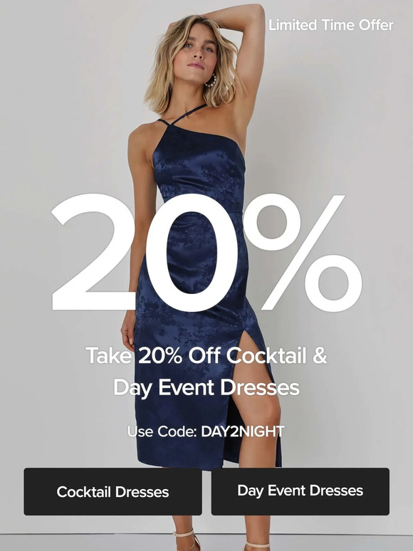 Lulus: Cocktail Dresses Starting At $25! | Milled