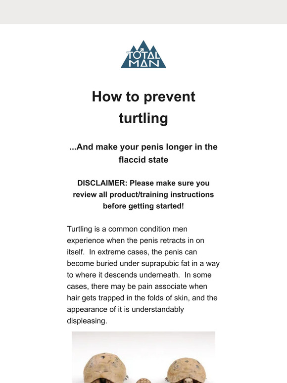 Total Man Coaching: How to prevent turtling | Milled