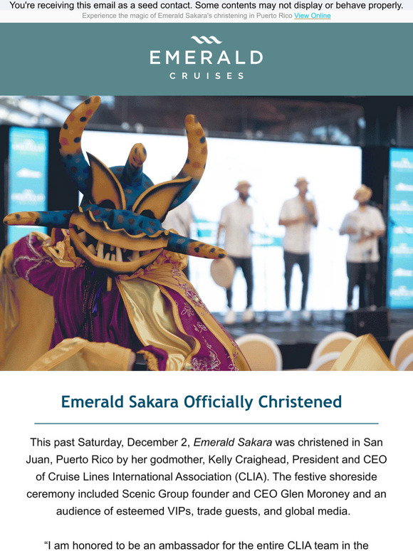 Emerald Cruises: Seed - Emerald Sakara's Unveiling | Milled