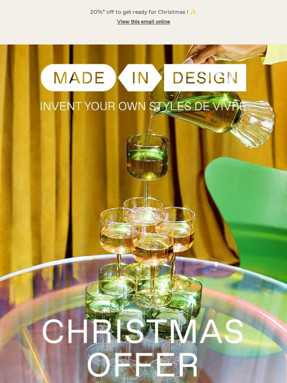 Made In Design: Your Christmas offer is here | Milled