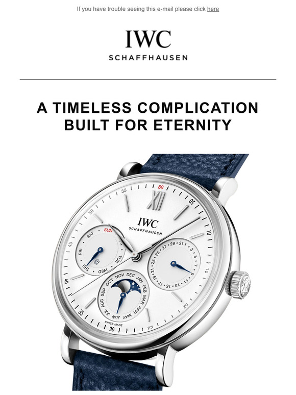 IWC: The perfect timeless gift, fit for a lifetime | Milled