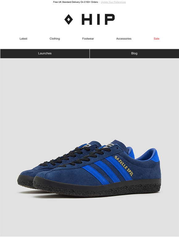 The Hip Store: adidas Spezial Gazelle SPZL Green / White & Indigo | Milled