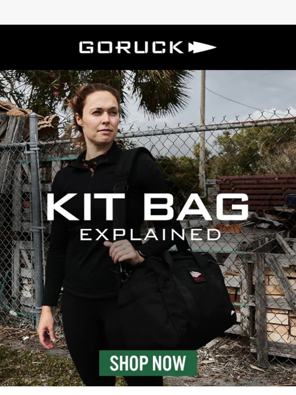 GORUCK: All New & Classic GORUCK Kit Bags Explained | Milled
