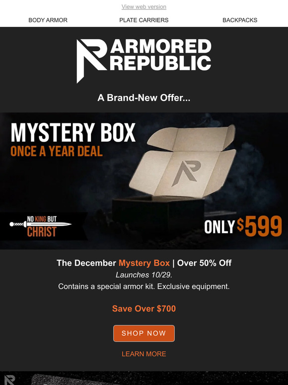 AR500 Armor: 👤 [Exclusive Kit] New Mystery Box | Milled