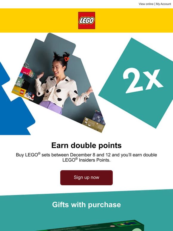 LEGO: Earn 2X LEGO® Insiders Points until Dec 12 | Milled