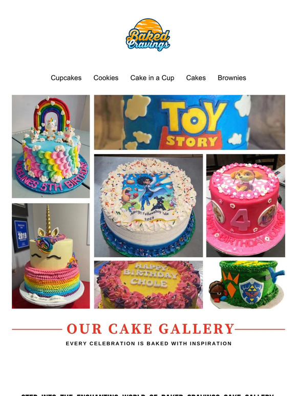 Baked Cravings: TAKE A LOOK IN BAKED CRAVINGS CAKE GALLERY 🍰 | Milled