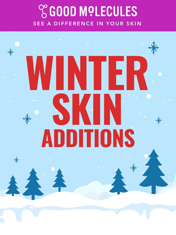 Good Molecules: 🥶 your winter skin survival kit ️ | Milled