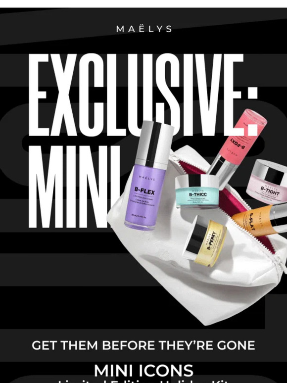 Maelys Cosmetics: EXCLUSIVE: mini ICONS | Milled