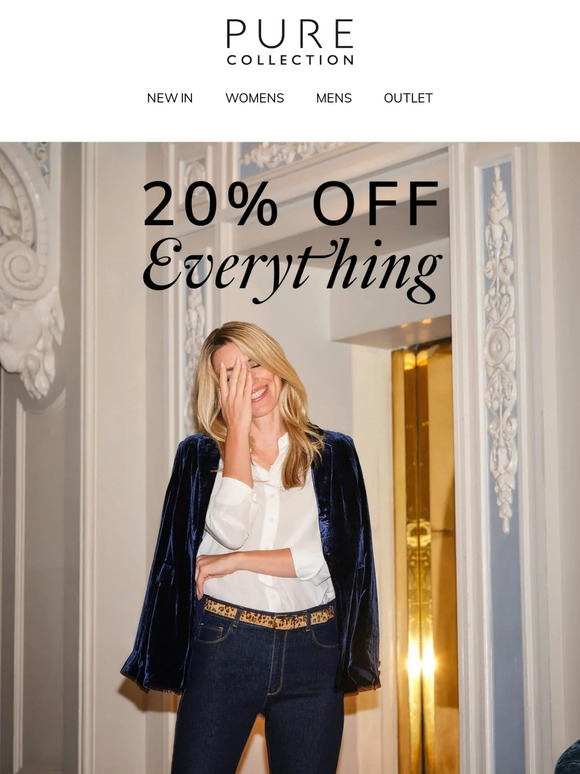 Pure Collection Email Newsletters: Shop Sales, Discounts, and Coupon Codes