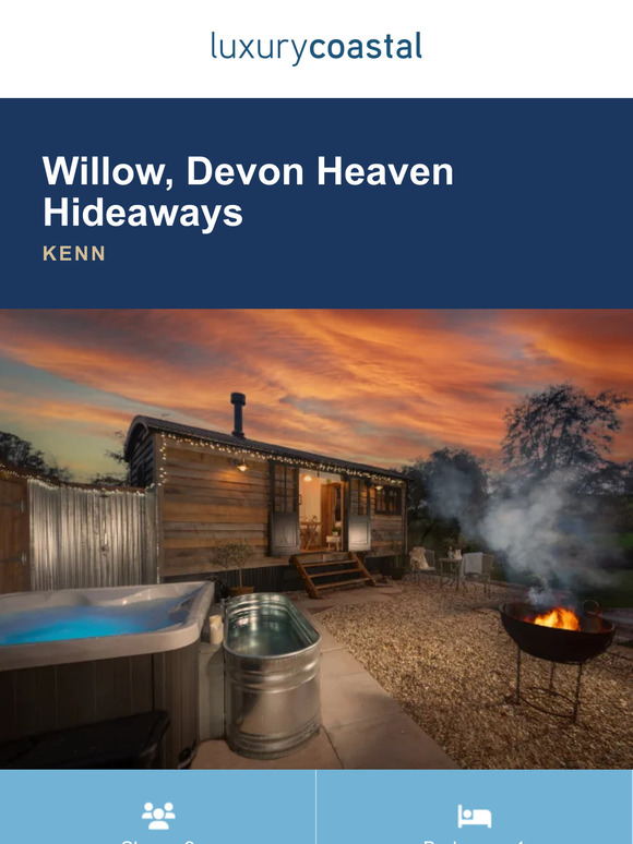 Luxury Coastal: Introducing Willow at Devon Heaven Hideaways | Milled
