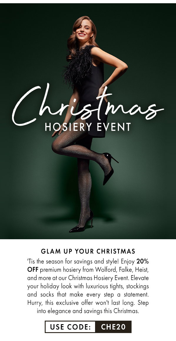 Luxury Legs: Deck Your Legs with 20% Off Hosiery | Milled