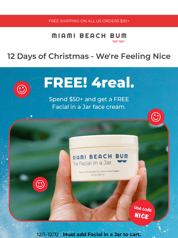 Miami Beach Bum: "The first facial lotion in my 39 years hat has not ...