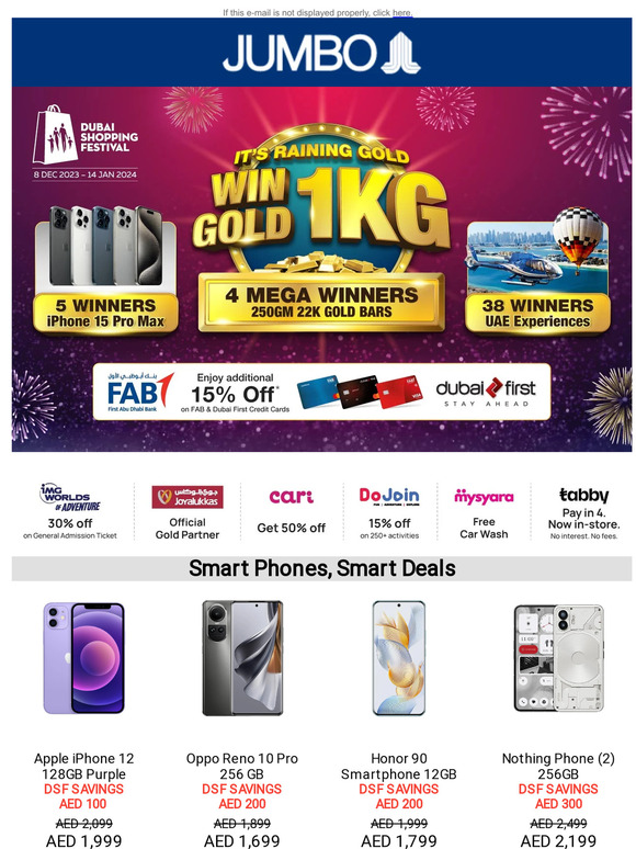 Jumbo Electronics: This DSF, it’s not just big, it’s JUMBO 🎁📱 | Milled