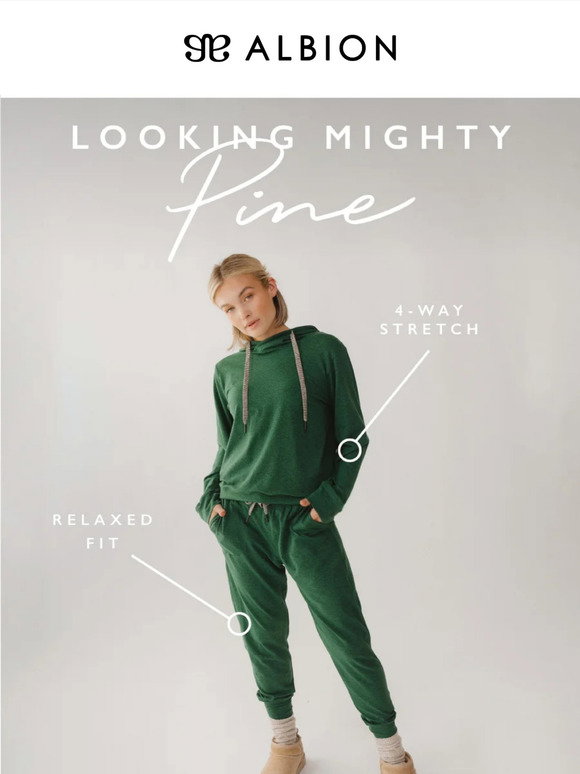 Albion Fit: JUST IN: A NEW Travel Jogger Set Color 🌲 | Milled