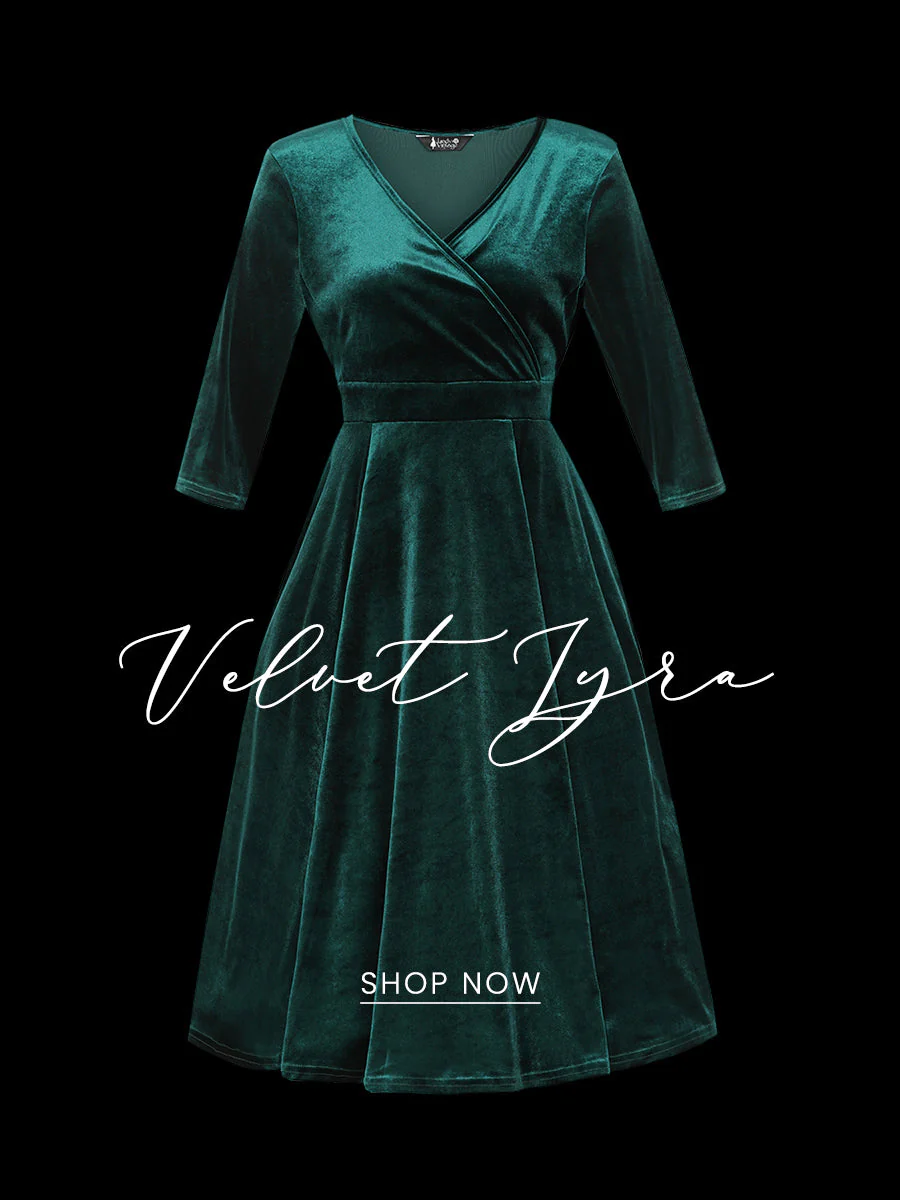 Lady V London: Velvet Lyra Dresses are on site now! | Milled
