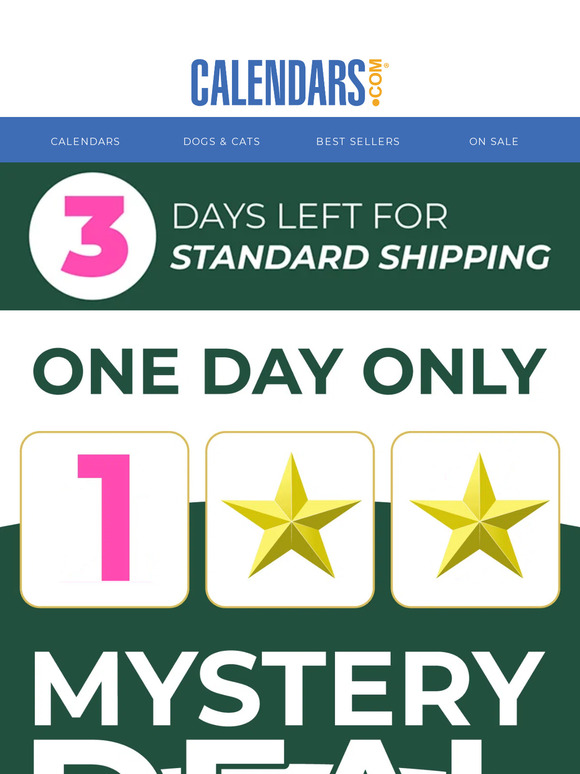 Calendars: Open for your secret 📦 | Milled