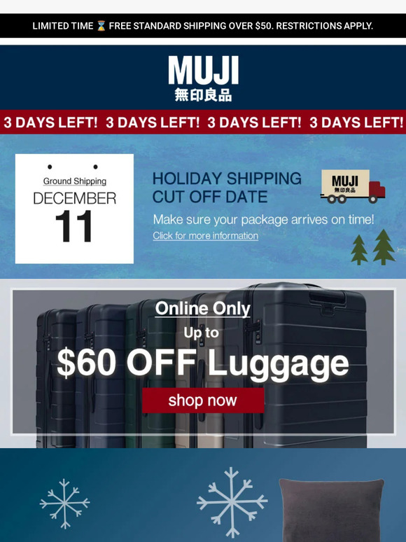 MUJI: 20% Off Homeware Essentials + FREE SHIPPING over $50 😍 | Milled