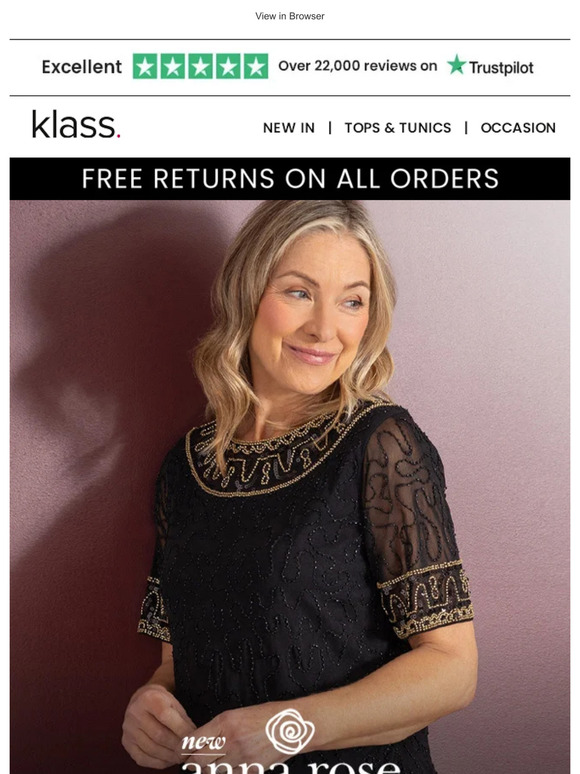 Klass: Introducing Our Stunning New Anna Rose Occasion Collection | Milled