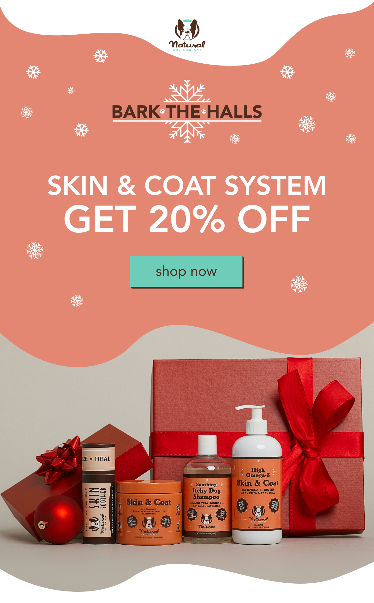 Natural Dog Company: Save 20% with the Skin & Coat System! | Milled