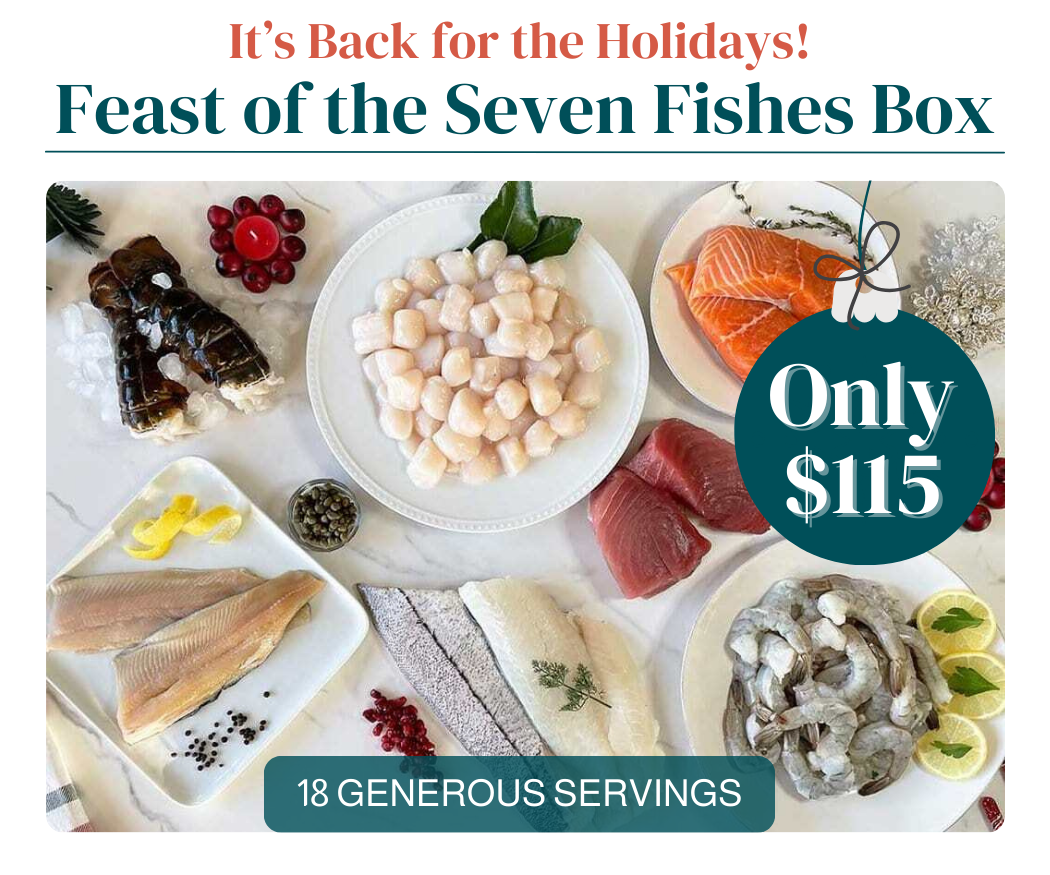KnowSeafood: A Feast for $115! It's our "Feast of Seven Fishes" Box! | Milled