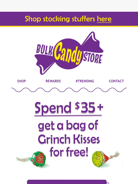 Bulk Candy Store: Don't miss our X-MAS promotion! We're in a giving ...