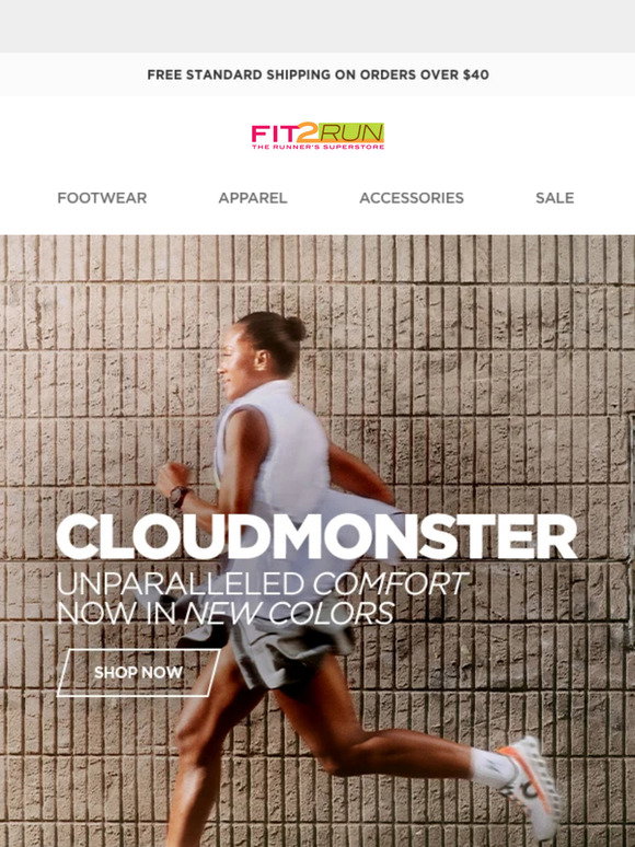 Fit2Run: On Cloudmonster: Fresh New Colors | Milled