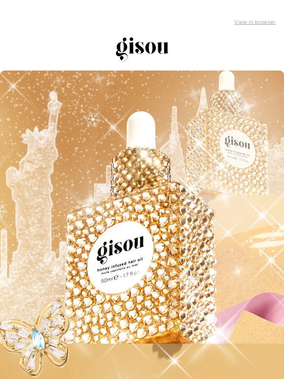 Gisou: Enter now! The Gisou Bee-Dazzled Giveaway | Milled