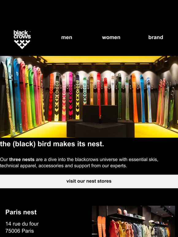 Black Crows: our nest stores are now open | Milled