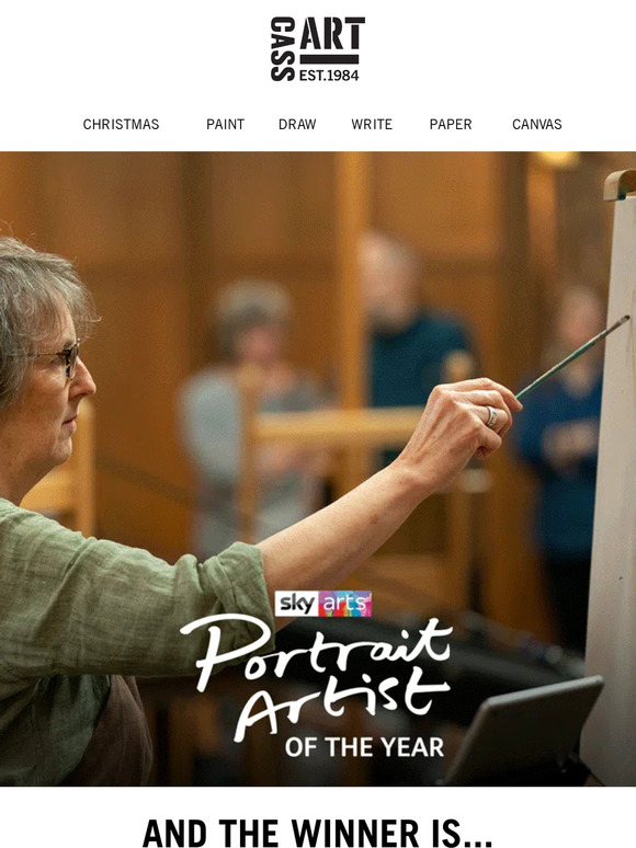 Cass Art: Introducing the winner of Sky Arts Portrait Artist of the ...